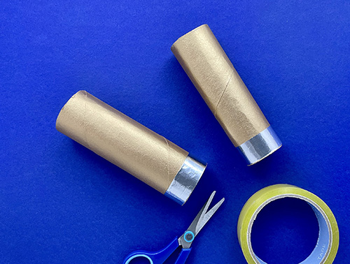 How to Make a Telescope and Eye Patch for kids - Plenty